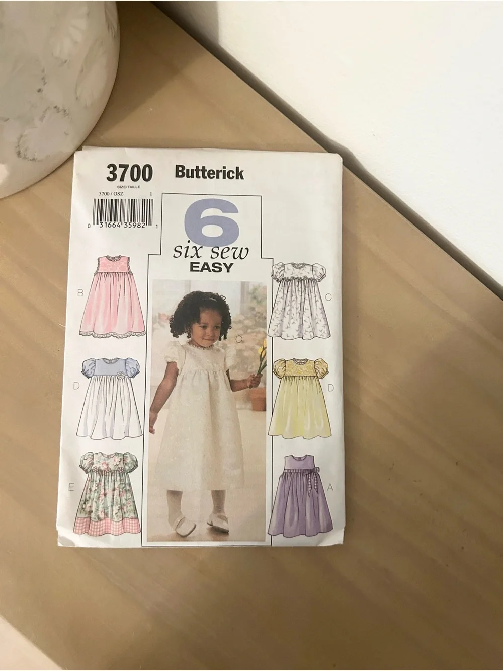 Butterick | Other | Vintage Butterick 370 Toddlers Easy Sew Dress ...